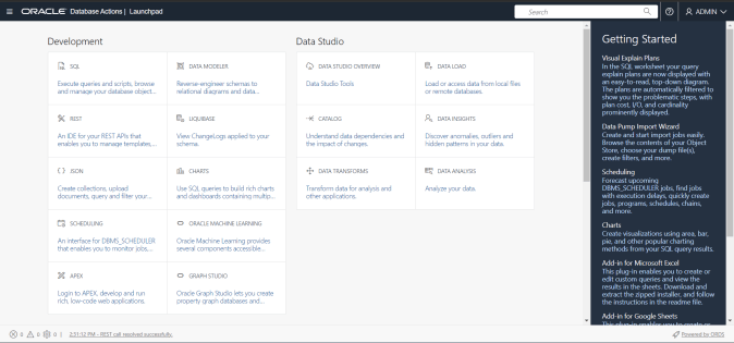 Oracle Autonomous Database: Load Data from a Local File | AMY SIMPSON ...