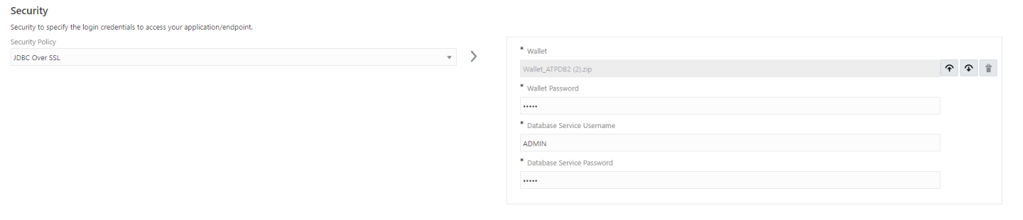 Oracle Integration: Connecting to Autonomous Database OOTB using ...