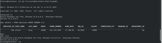 Oracle Database 23c Free – Developer Release: Installing & Using ...