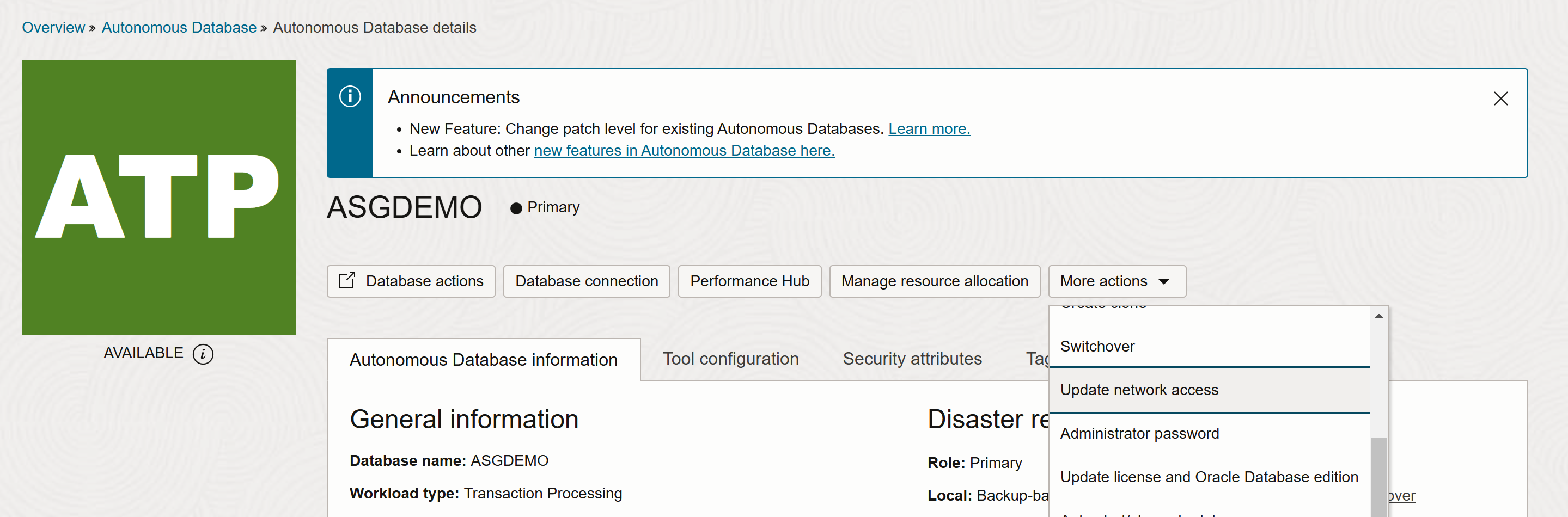 Oracle Autonomous Database: Securing with Access Control Lists (ACL ...