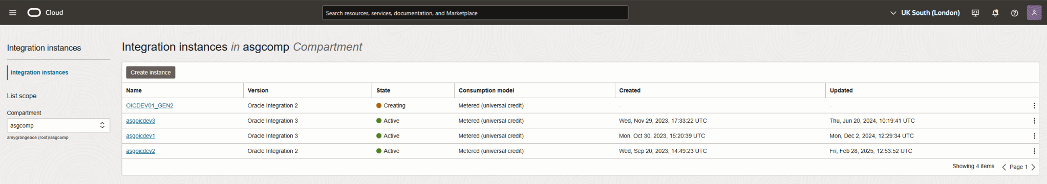 Upgrading your Oracle Integration Cloud Gen2 Instance to Oracle ...
